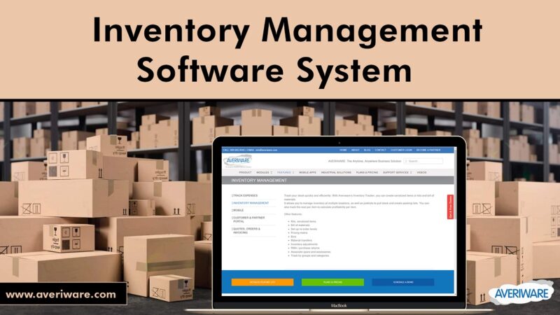 Inventory management software system - Averiware